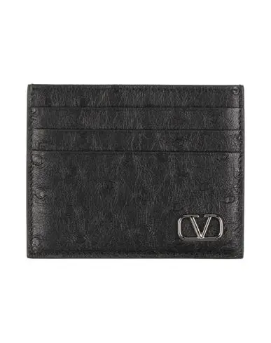 Valentino Garavani Cardholder Leather - Black
