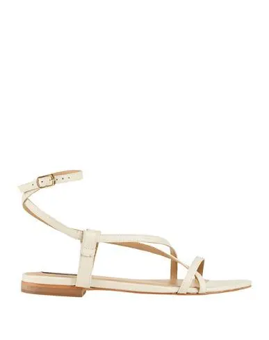 Patrizia Pepe Sandals Size Leather - Off White