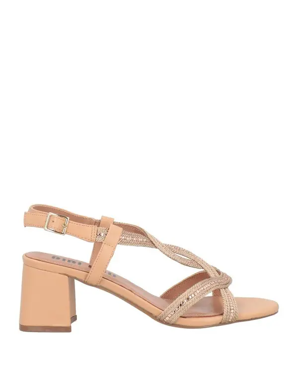 BIBI LOU Embellished Slingback Sandals