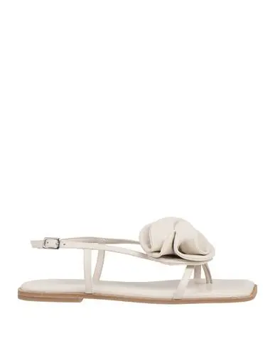VIC MATIE Thong Sandal Size Leather - Off White