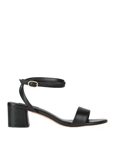 Patrizia Pepe Sandals Size Leather - Black