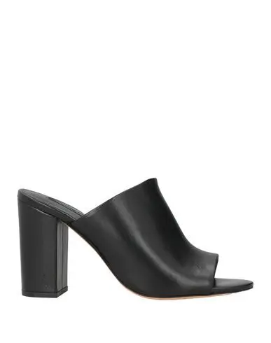 Patrizia Pepe Sandals Size Calfskin - Black
