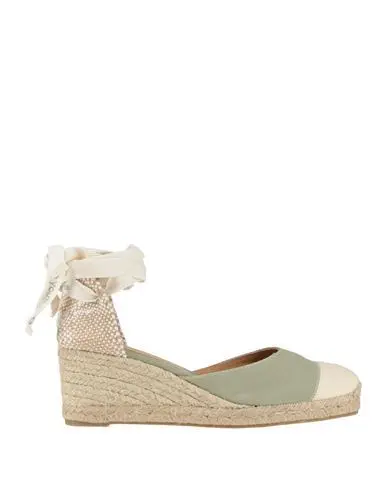CastaÑer Espadrilles Size Textile Fibers - Sage Green