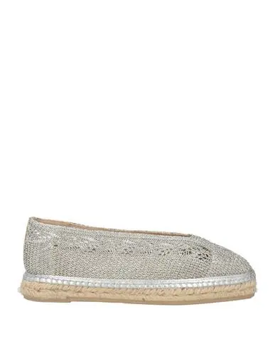 CastaÑer Espadrilles Size Textile Fibers - Silver