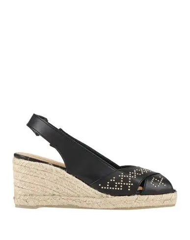 CastaÑer Espadrilles Size Leather - Black