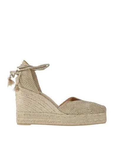 CastaÑer Espadrilles Size Textile Fibers - Gold
