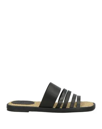 CastaÑer Sandals Size Leather - Black