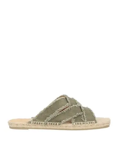 CastaÑer Espadrilles Military Size Textile Fibers - Green