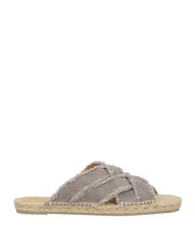 CastaÑer Espadrilles Military Size Textile Fibers - Grey