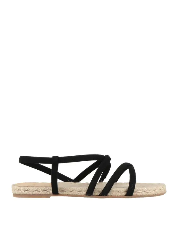 CastaÑer Leather Espadrille Sandals
