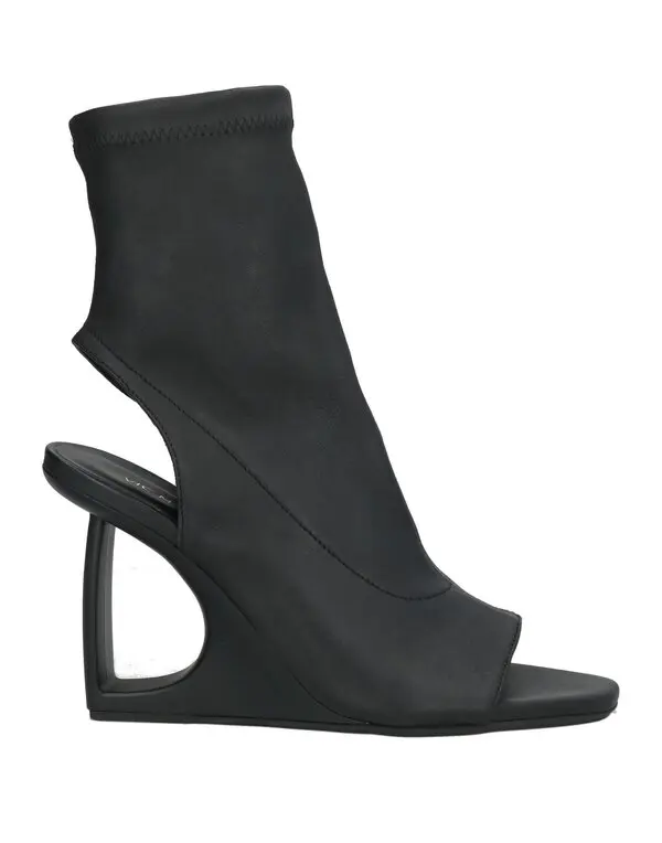 VIC MATIE Sculptural Heel Leather Sandals
