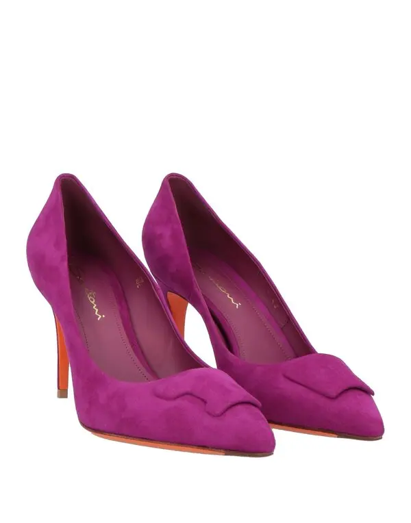 Santoni Stiletto Pumps - Purple