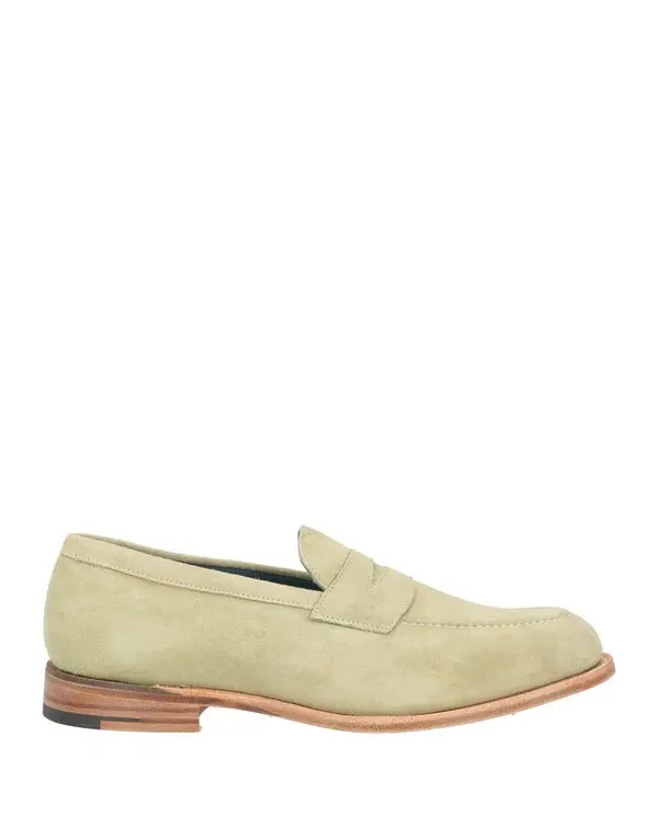TRICKER'S Loafers Size Leather - Sage Green