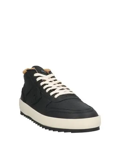 Philippe Model High-top Leather Sneakers - Black