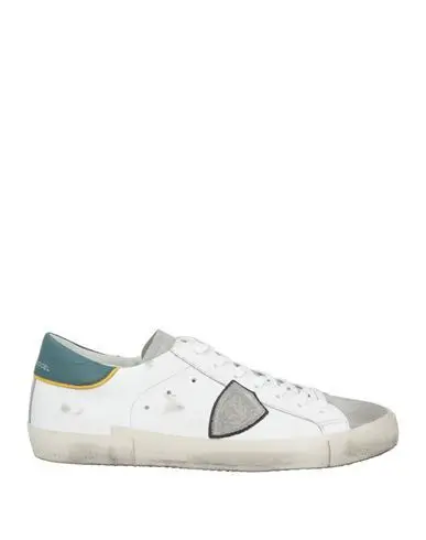 Philippe Model Prsx Sneakers Light Size Leather - Grey
