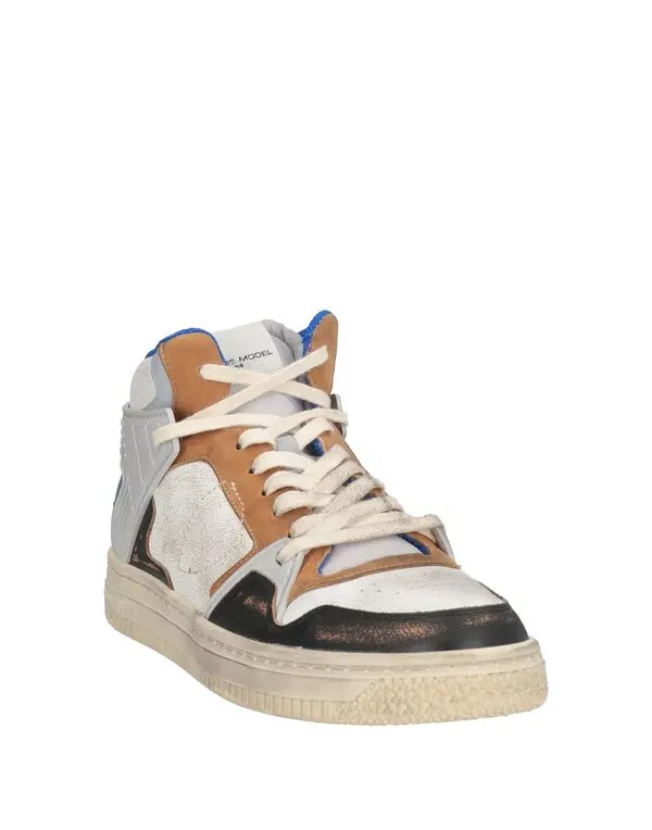 Philippe Model La Grande Leather Sneakers - White