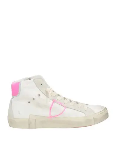 Philippe Model Prsx Sneakers Size Leather, Textile Fibers - Off White
