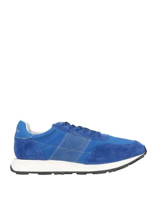 Philippe Model Tour Suede And Textile Low-top Sneakers - Blue