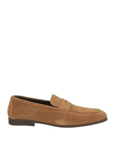 DOUCAL'S Loafers Camel Size Leather - Beige