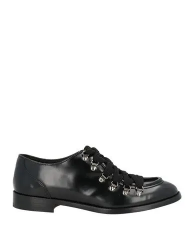 DOUCAL'S Lace-up Shoes Size Leather - Black