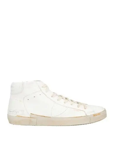 Philippe Model Prsx Sneakers Size Leather - White