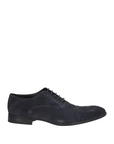 DOUCAL'S Lace-up Shoes Size Leather - Navy