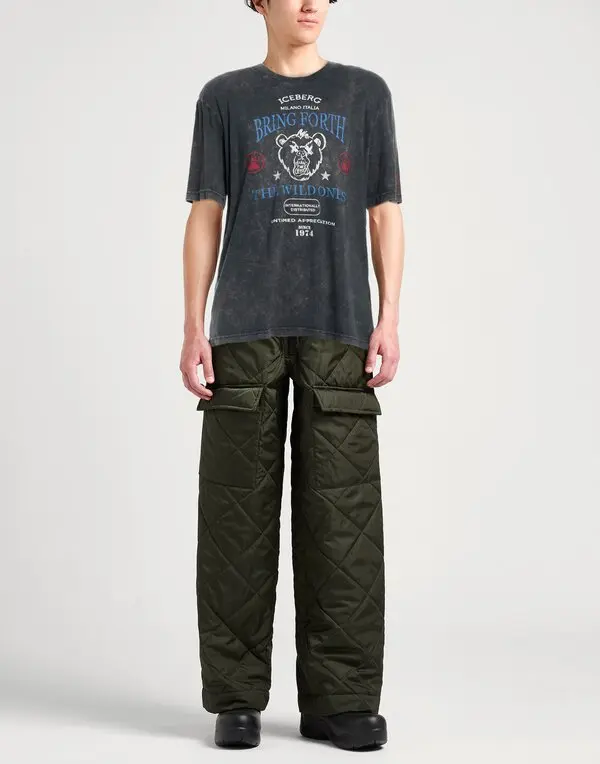 Iceberg T-shirt Jersey T-shirt Size Cotton - Grey