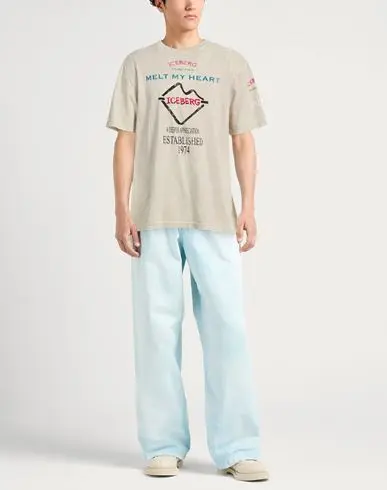 Iceberg T-shirt Jersey T-shirt Size Cotton