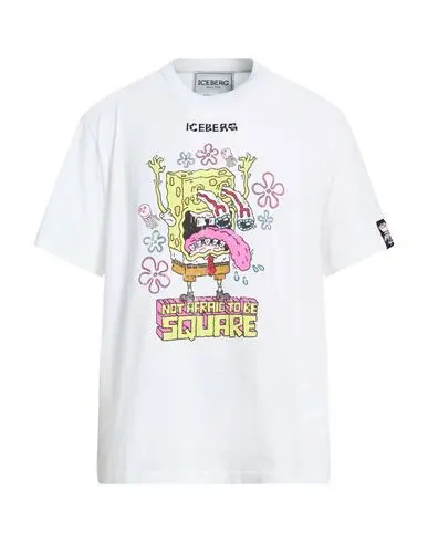 Iceberg X Spongebob T-shirt Size Cotton - White