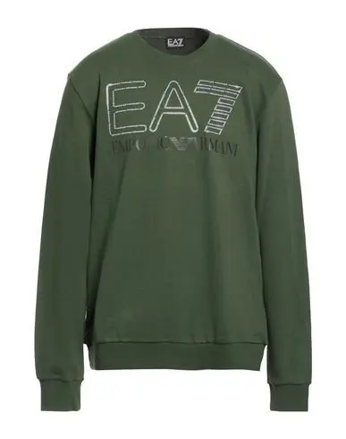 EA7 Sweatshirt Size Cotton, Elastane - Green