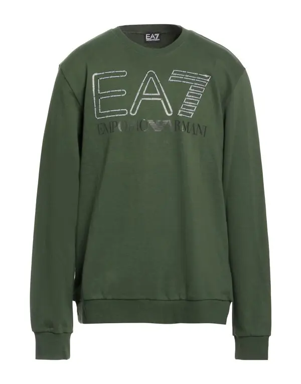 EA7 Cotton-elastane Sweatshirt