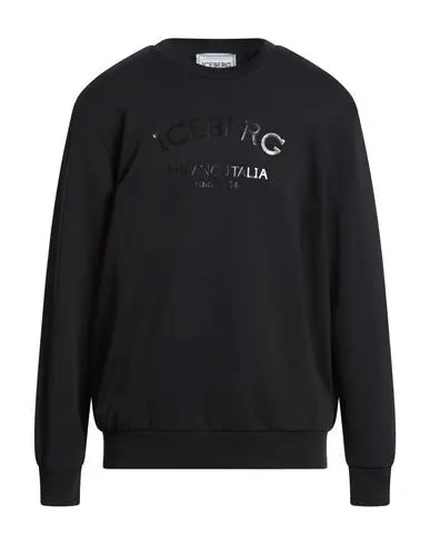 Iceberg Felpa Sweatshirt Size Cotton, Polyester - Black