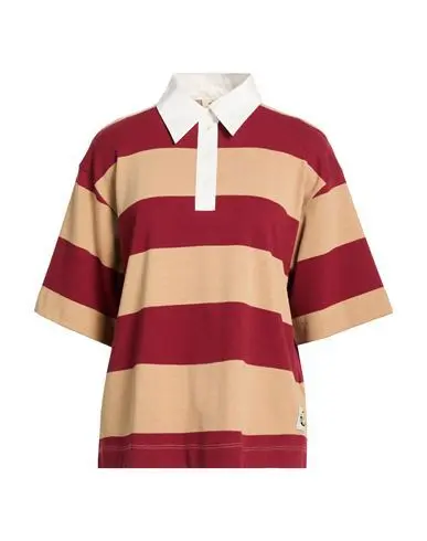 OTTOD'AME Caring Polo Shirt Brick Size Polyester, Cotton - Red