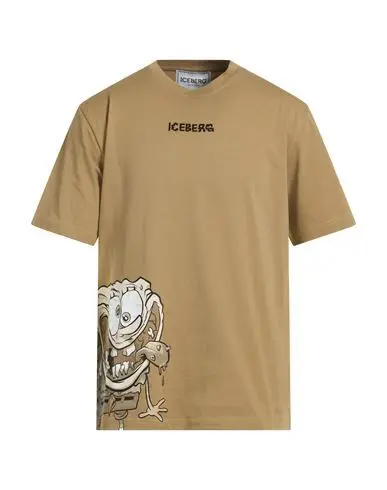 Iceberg T-shirt Jersey T-shirt Size Cotton - Beige