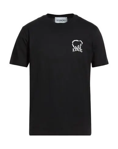 Iceberg T-shirt Jersey T-shirt Size Cotton - Black