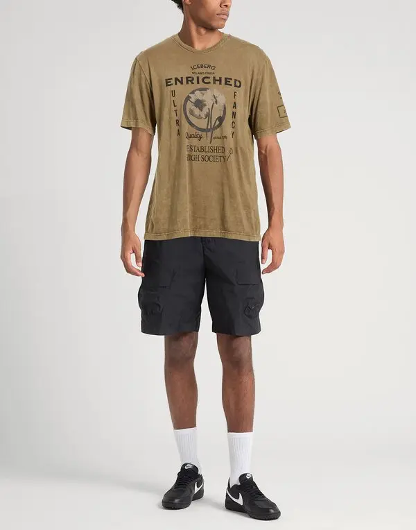Iceberg T-shirt Jersey T-shirt Size Cotton