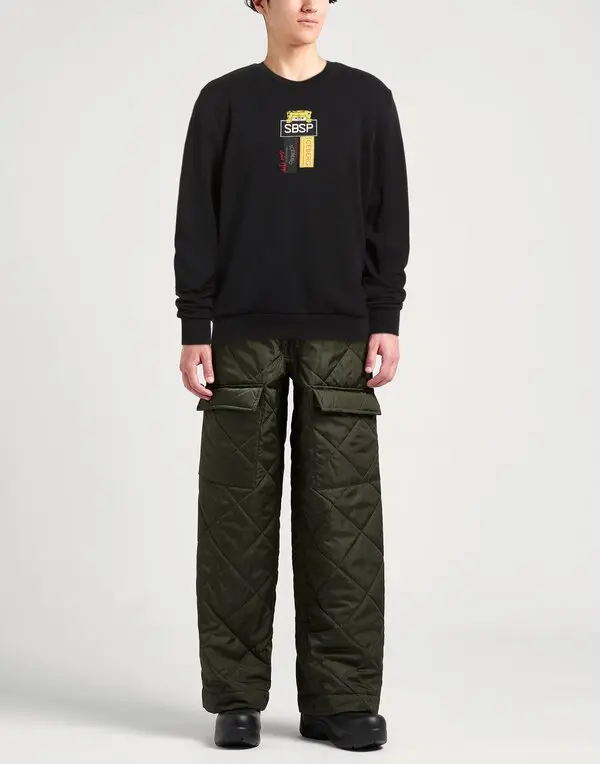 Iceberg Cotton-blend French Terry Sweatshirt - Black