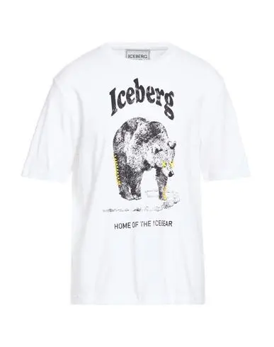 Iceberg T-shirt Jersey T-shirt Size Cotton - White