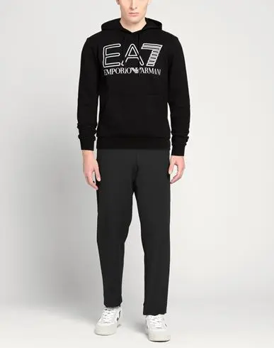 EA7 Cotton-blend Sweatshirt - Black