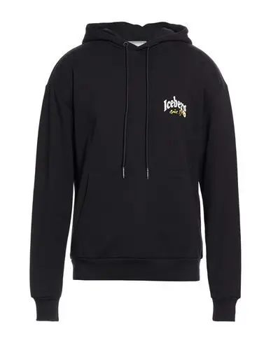 Iceberg Felpa Sweatshirt Size Cotton - Black