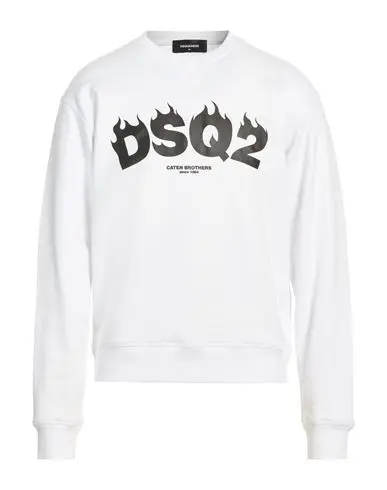 Dsquared2 Sweatshirt Size Cotton - White