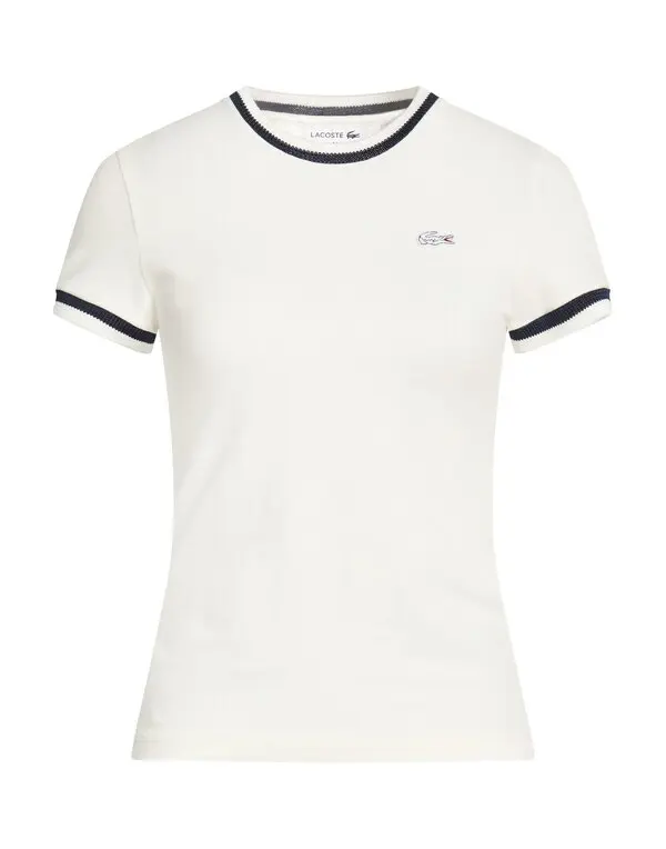Lacoste T-shirt In Cotton And Elastane