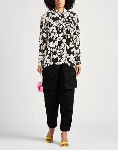 MSGM Floral Print Viscose Shirt