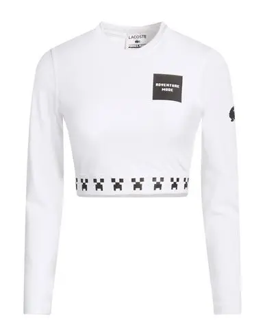 Lacoste X Minecraft Top Size Polyester, Elastane - White
