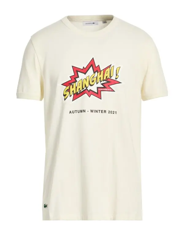 Lacoste T-shirt Size Cotton, Polyester