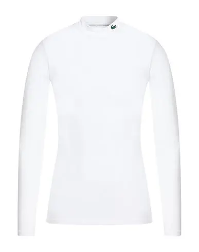 Lacoste T-shirt Size Polyamide, Polyester, Elastane - White