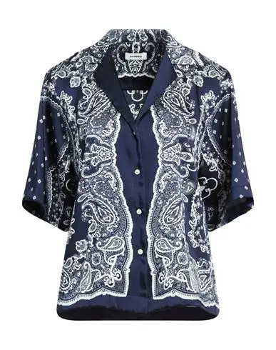 Sandro Shirt Size Polyester - Navy