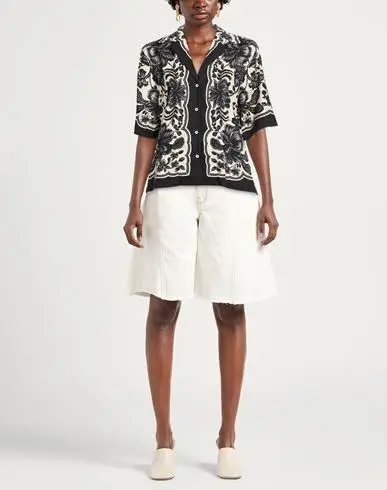 Sandro Woven Floral-print Shirt