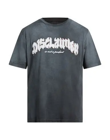 DISCLAIMER T-shirt Size Cotton - Grey