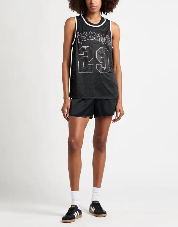 DISCLAIMER Tank Top With Appliqués And Studs